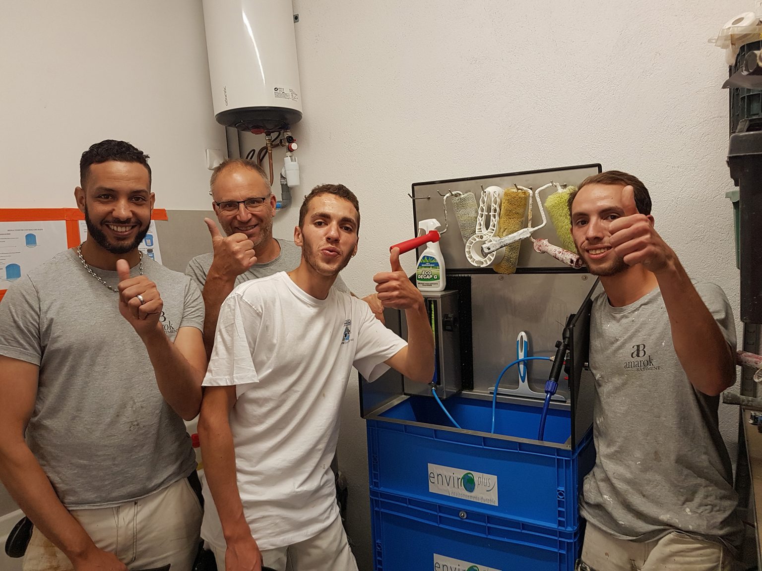 Enviro Plus - Stations de nettoyage pour peintres - Moduloclean®